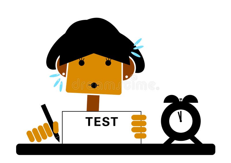 Cartoon Test stock illustration. Illustration of object - 22139374