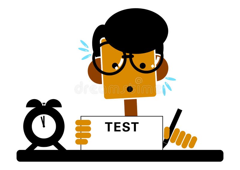 Cartoon Test stock illustration. Illustration of object - 22139374