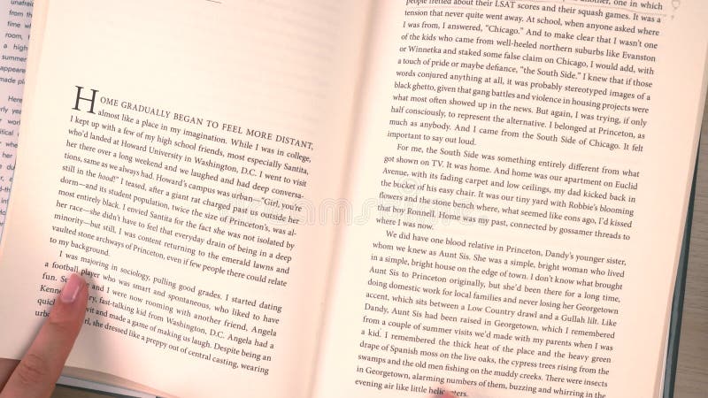 Overhead View of Hand Turning Book Pages Stock Video - Video of ...