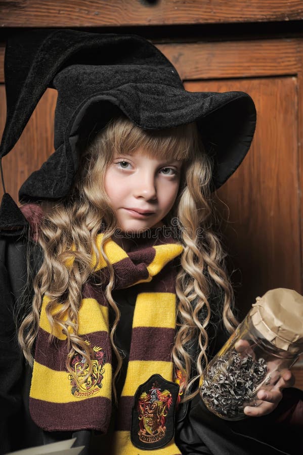 Student of Hogwarts School of Magic Stock Photo - Image of ...