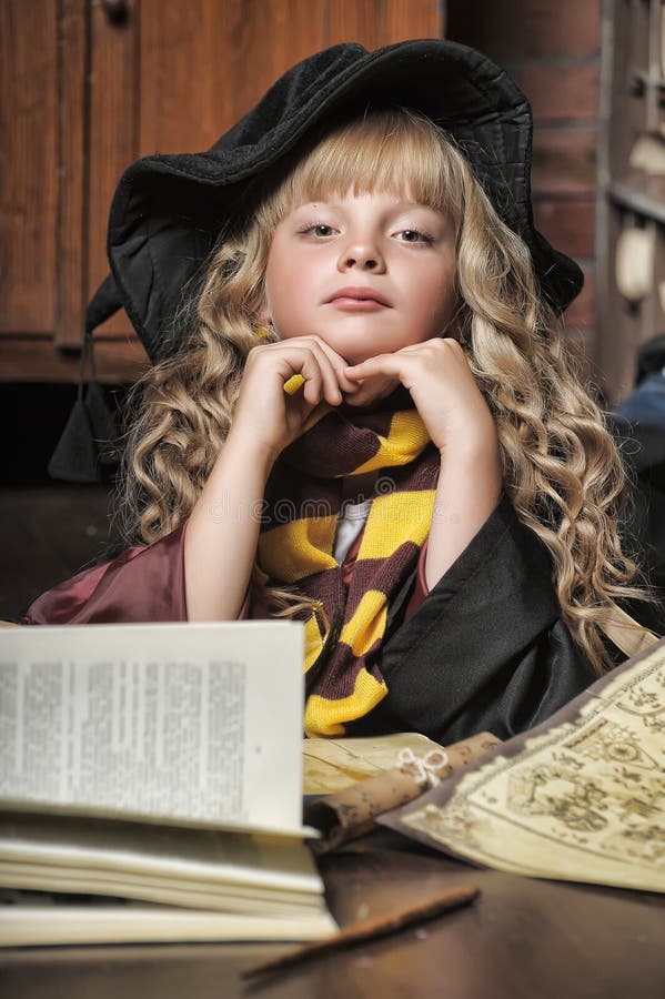 Student of Hogwarts School of Magic Stock Image - Image of darkness ...