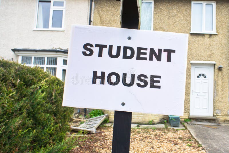 Student house stock photo. Image of house, digs, student - 38634424
