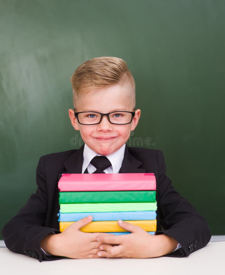 Student Hugging a Stack of Books Stock Photo - Image of board, embrace ...