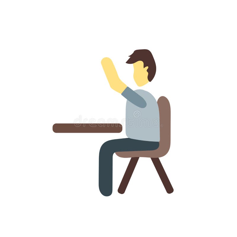 Student Icon Vector Isolated on White Background, Student Sign Stock ...