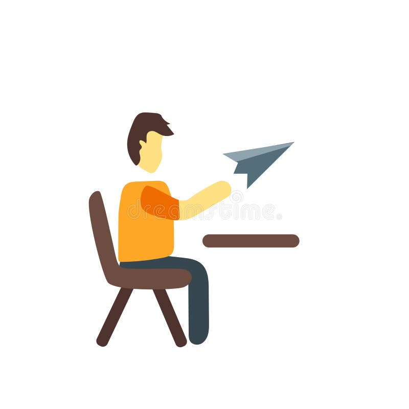 Student Icon Vector Isolated on White Background, Student Sign Stock ...