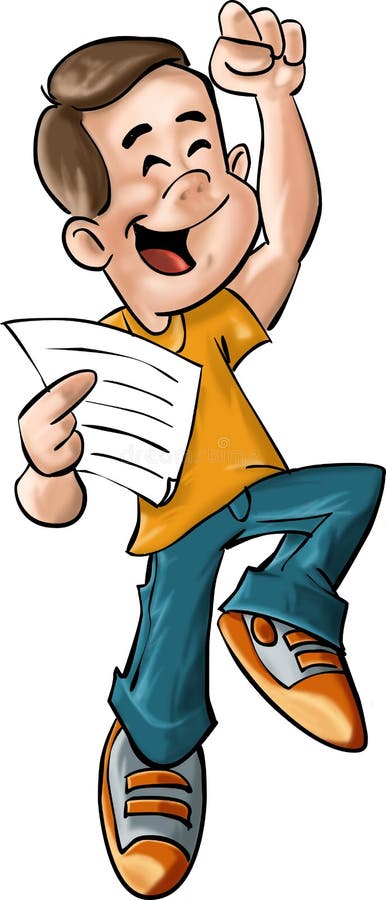 Student jumping stock illustration. Illustration of grass - 1818515