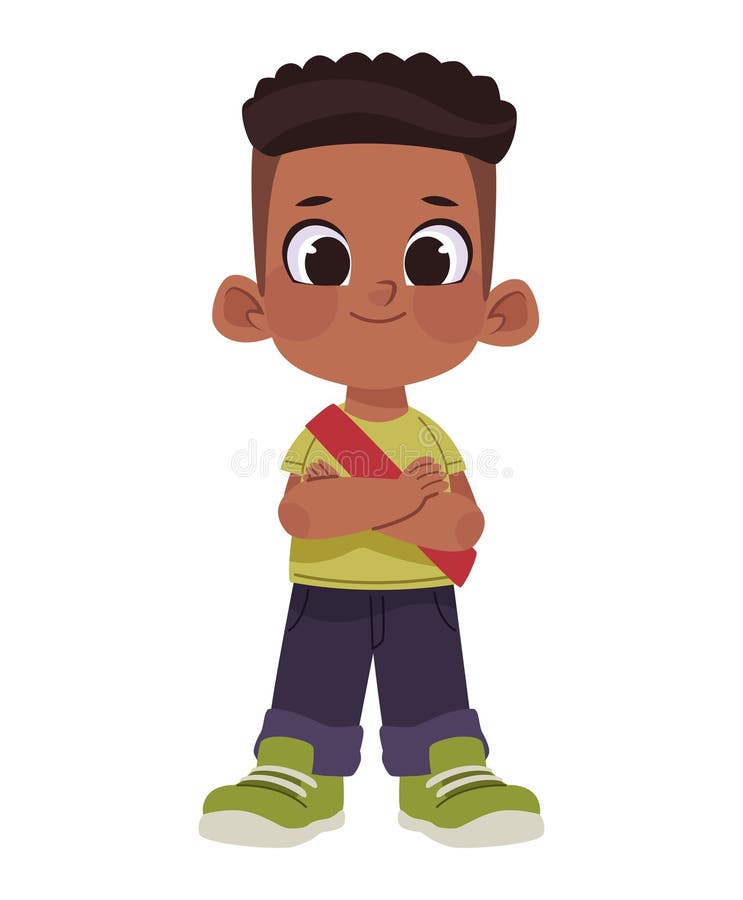 Student Leader Determined stock illustration. Illustration of vector ...