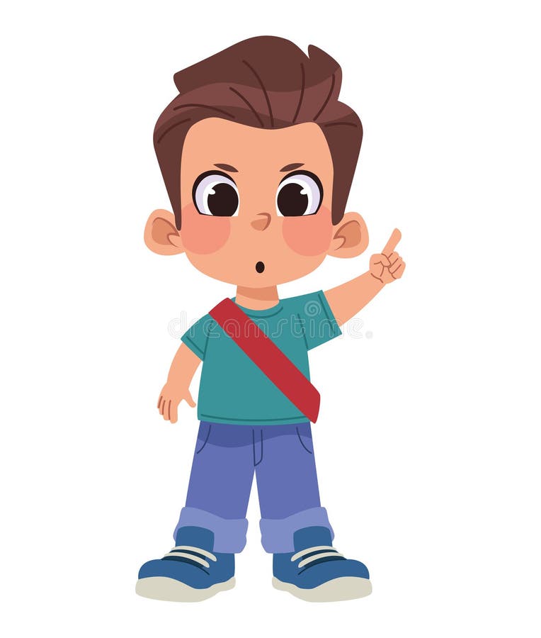 Student Leader Confident stock illustration. Illustration of motivation ...