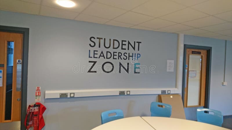 Student Leadership Zone stock image. Image of zone, kent - 127982273