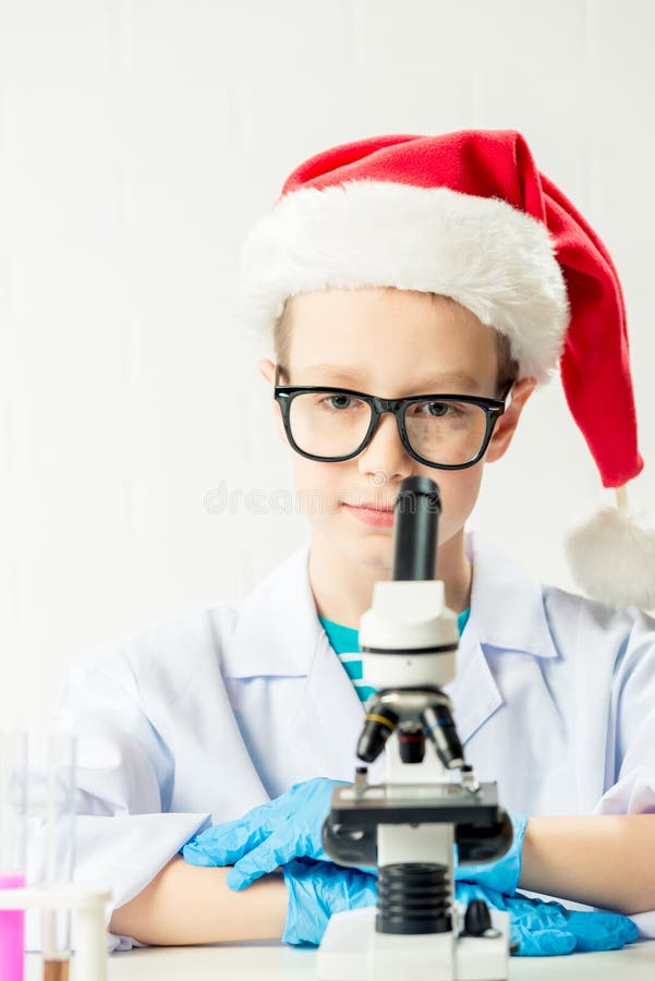 Santa Using Microscope Stock Photos - Free & Royalty-Free Stock Photos ...