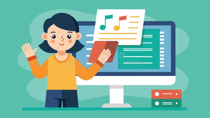 A Student Learning How To Read Sheet Music through Interactive Games ...