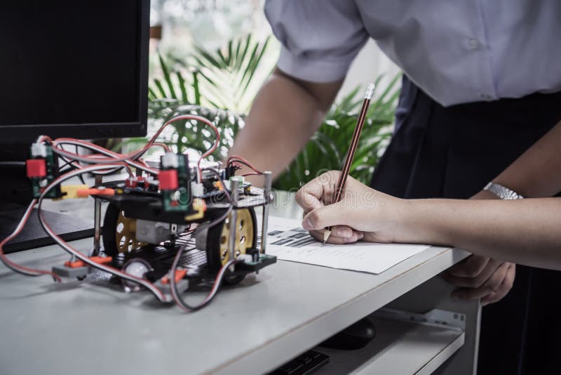 Student Learning STEM Education Robotics for Creating Project Based ...