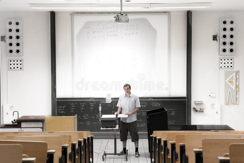 Student lecture stock image. Image of persentation, lecture - 10189231