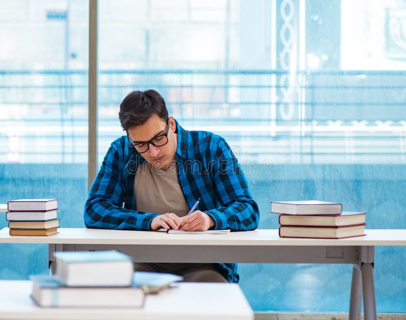 Student during Lecture in University Stock Image - Image of classroom ...