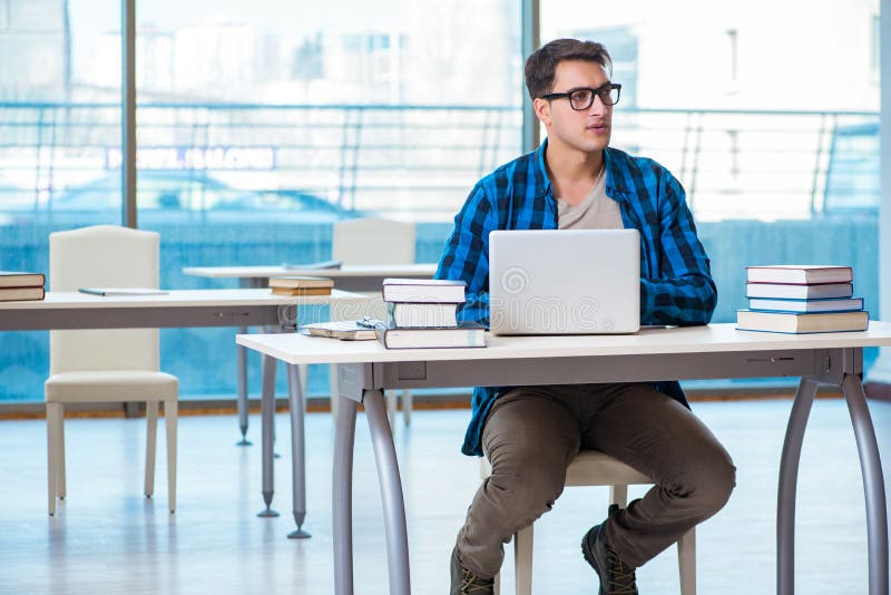 The Student during Lecture in University Stock Photo - Image of ...