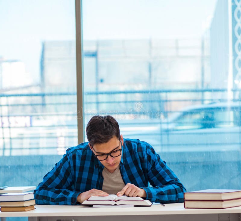 Student during Lecture in University Stock Image - Image of high, book ...