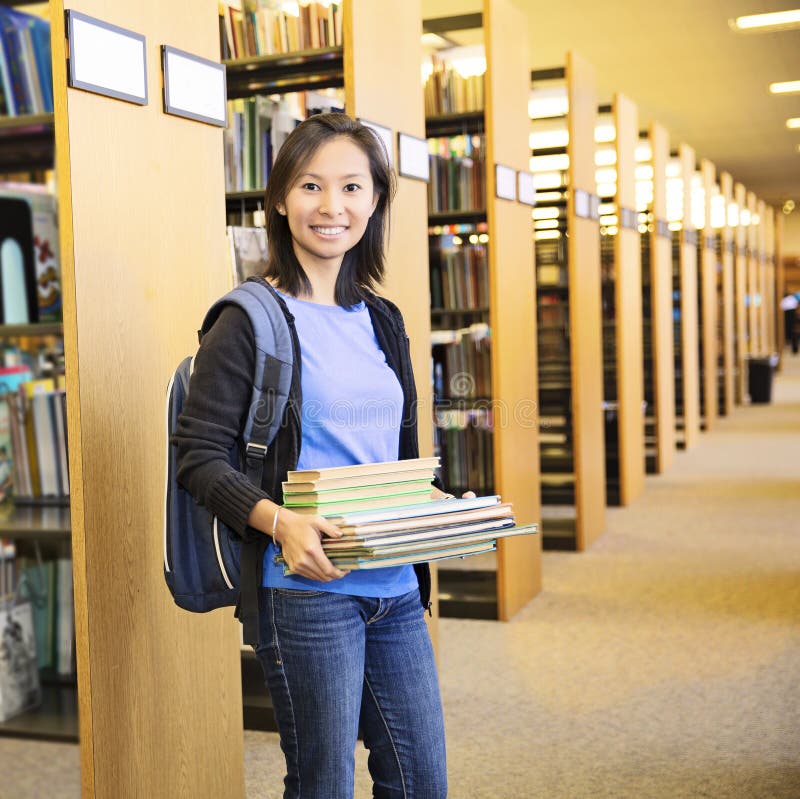 Student carrying books stock photo. Image of carry, chinese - 36268110