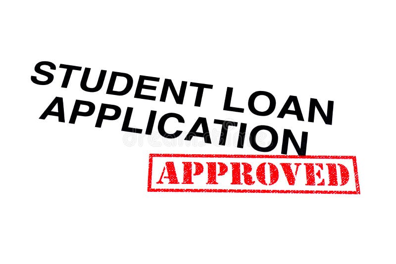 Student Loan Application Approved Stock Image - Image of grant ...