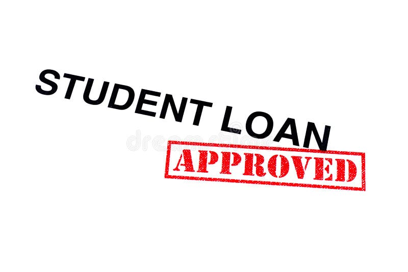 Student Loan Approved stock photo. Image of grant, finance - 127809372