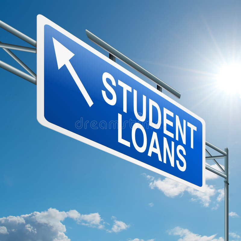 Student loans stock illustration. Illustration of dollar - 22869385