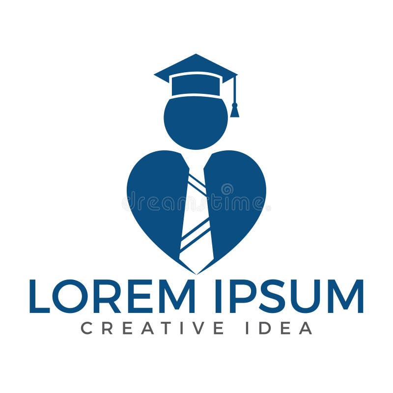 Student Logo Design. Education Logo. Stock Vector - Illustration of ...