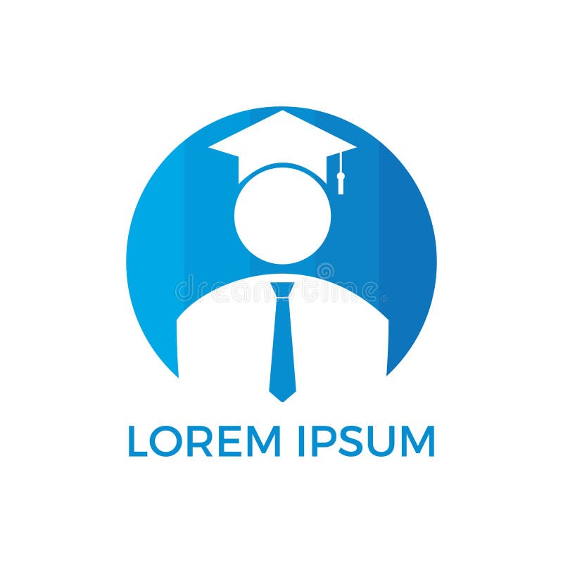 Student Logo Design. Education Logo. Stock Vector - Illustration of ...