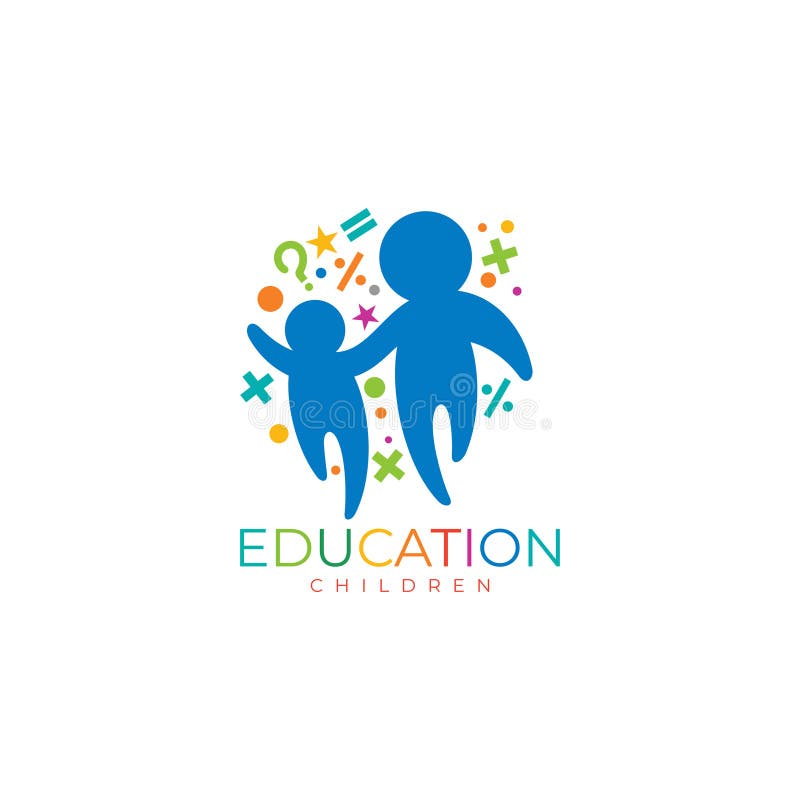 Student Logo with Smart Design Colorful, Children Logos Stock Vector ...