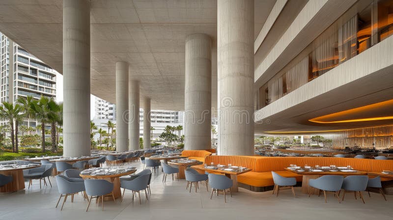 The Student Lounge Features a Bright and Modern Design, Complete with ...