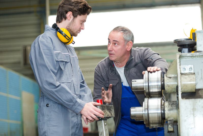 Student during Manufacturing Practices Stock Image - Image of trade ...