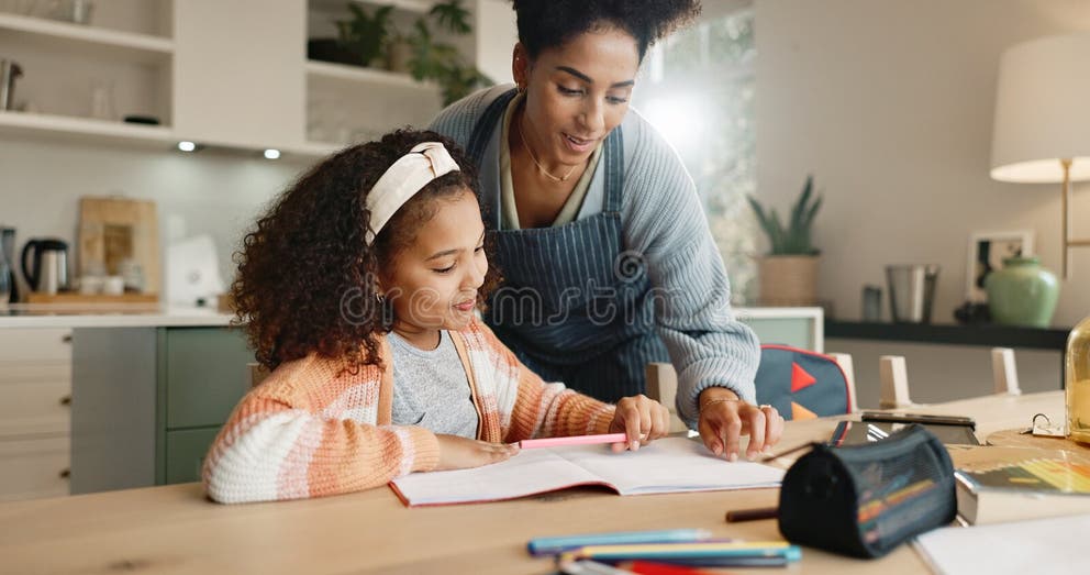 Student, Mom and House for Education, Learning and Notebook for Future ...