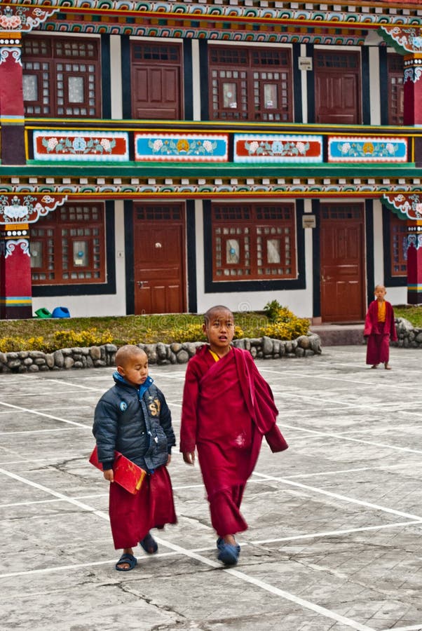 Student Monk editorial image. Image of buddhist, asia - 55216390