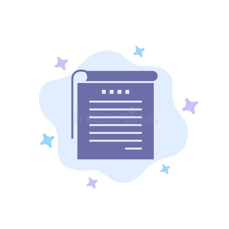 Student, Notes, Books, Student Notes Blue Icon on Abstract Cloud ...
