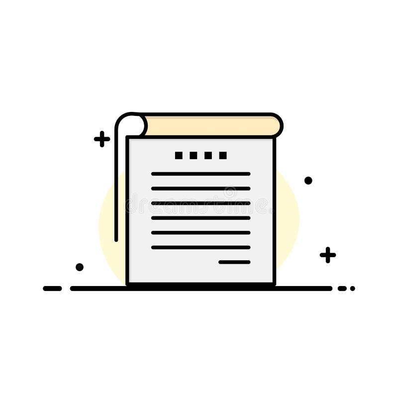 Student, Notes, Books, Student Notes Business Logo Template. Flat Color ...