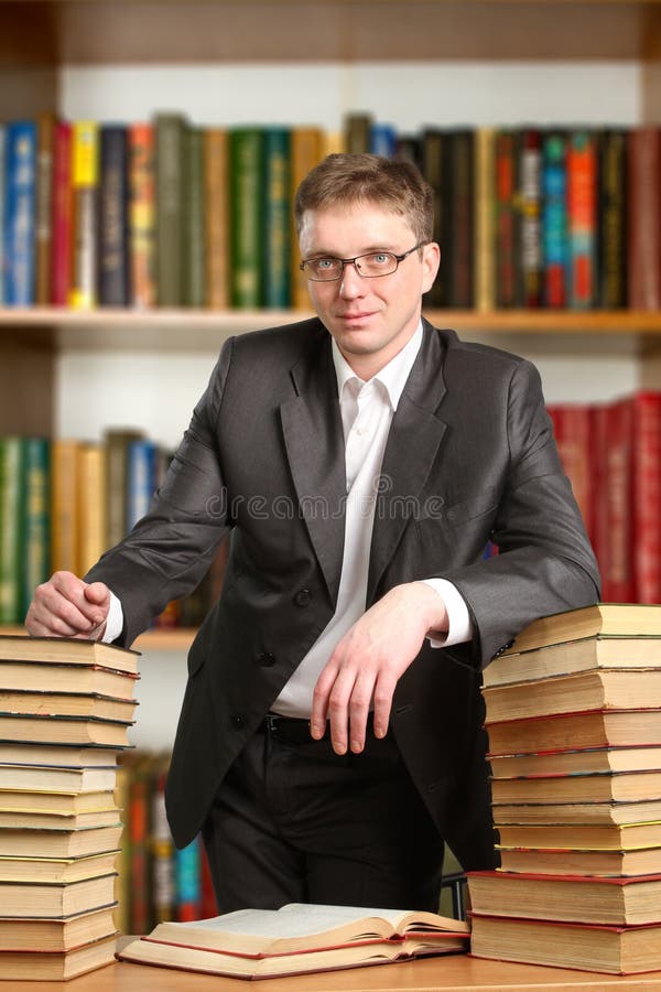 Student with open book stock image. Image of professional - 42575247