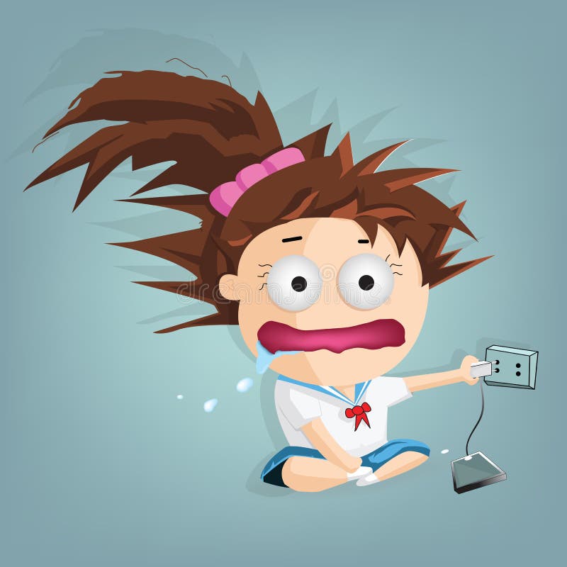 Plugging in stock illustration. Illustration of hold - 44609818