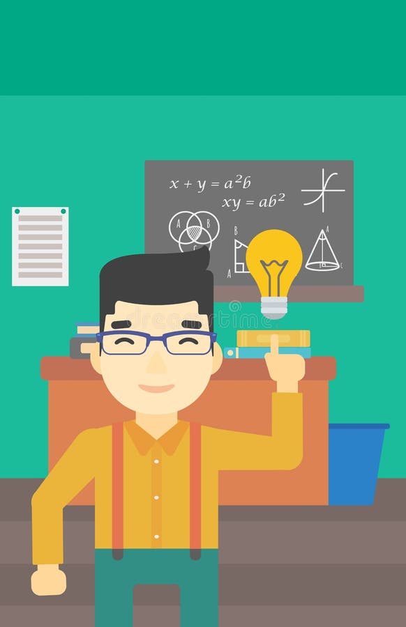 Student Pointing Stock Illustrations – 4,593 Student Pointing Stock ...