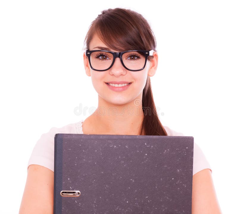 Student portrait stock photo. Image of positive, casual - 13842456