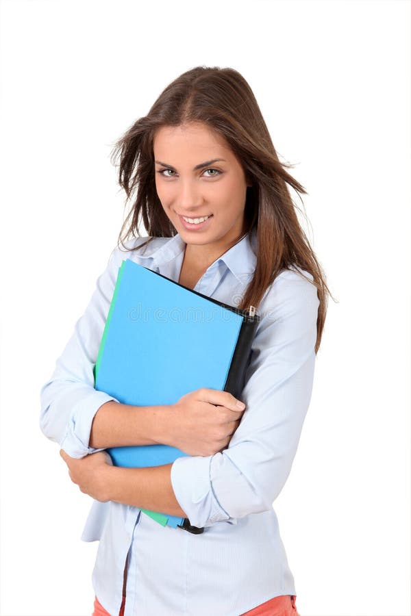 Student portrait stock image. Image of college, hair - 20688341