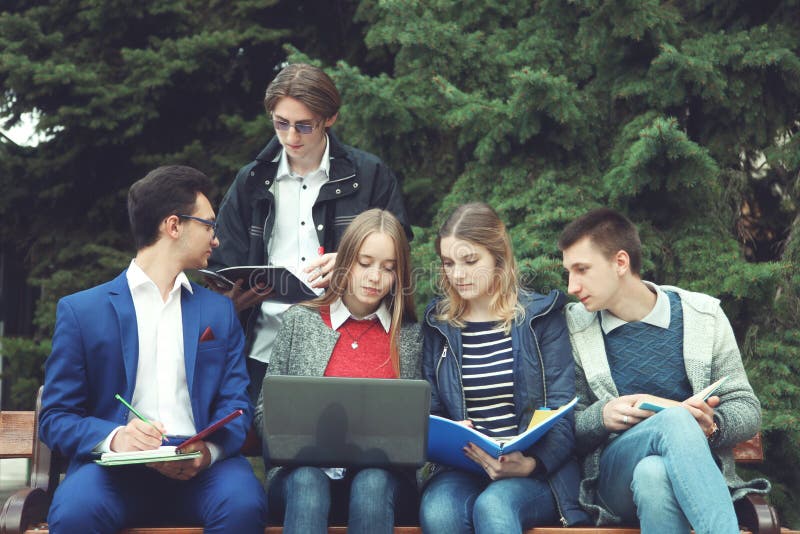 Students Prepare for Classes Stock Photo - Image of command, classes ...