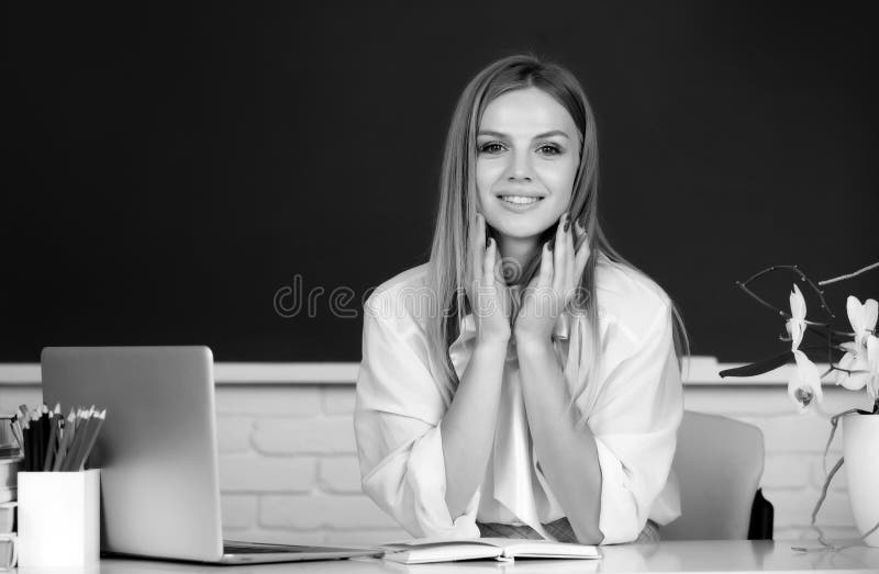 Student Preparing Exam and Learning Lessons in School Interior, College ...