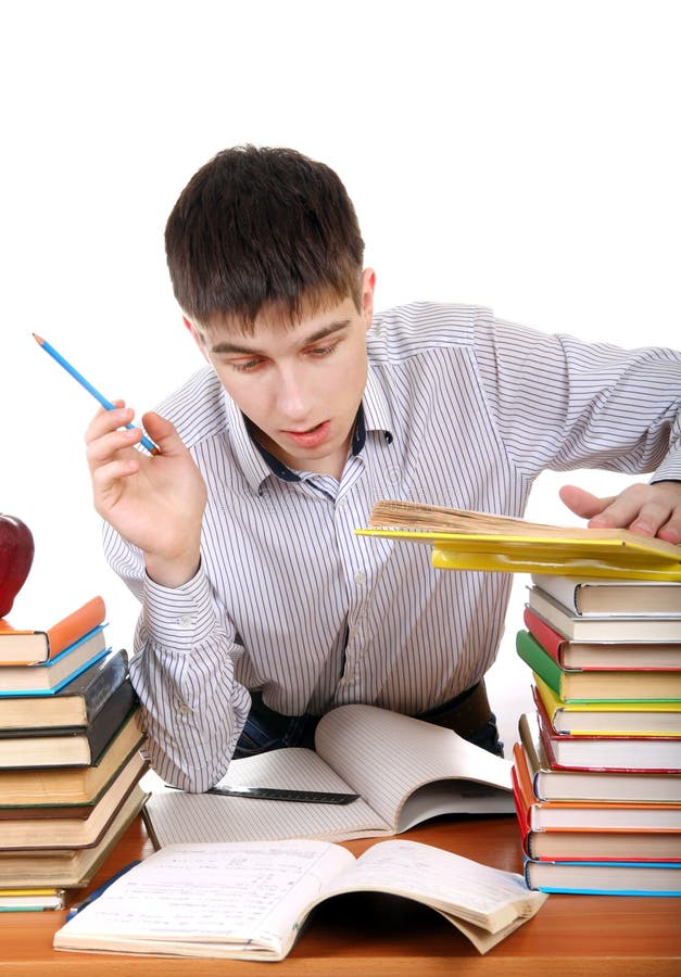 Student stock image. Image of learning, isolated, quiz - 39517615