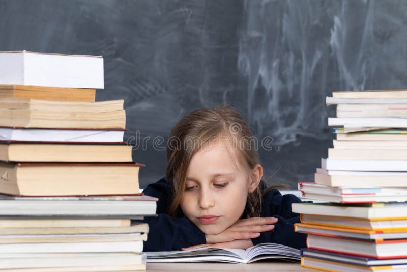 The Student is Preparing in the School Bench for the Exam Which Will ...