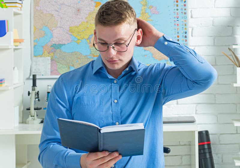 Student Preparing for Test or Exam. Students Learning in College ...