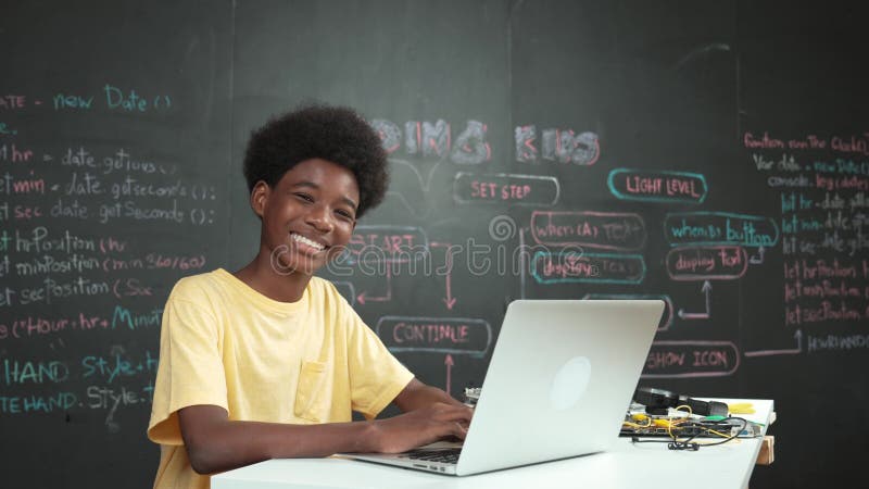 Student Programming and Coding System while Girl Enter in Metaverse ...