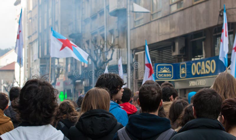 Student protest editorial photography. Image of issues - 38084362
