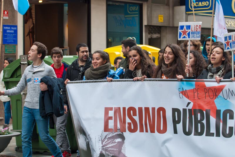 Student protest editorial photography. Image of issues - 38084362