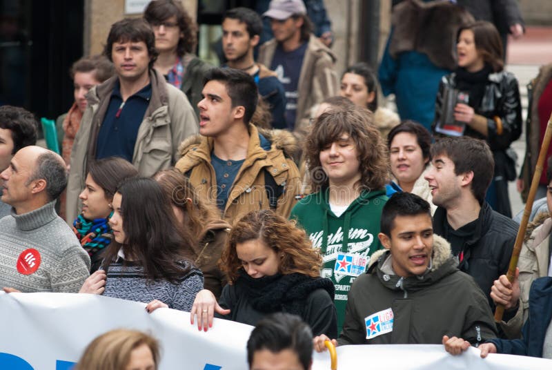 Student protest editorial photo. Image of issues, protestor - 38084496