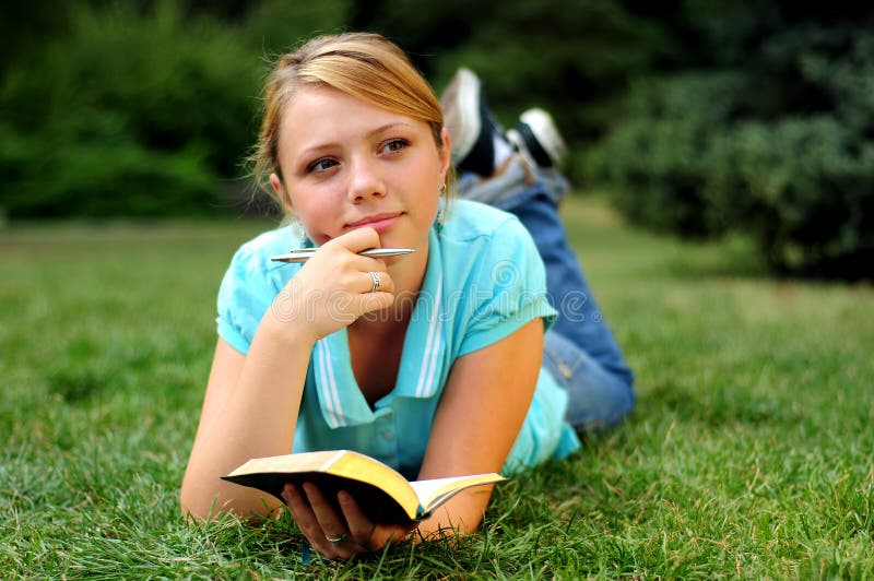 Student Reading Picture. Image: 6178469