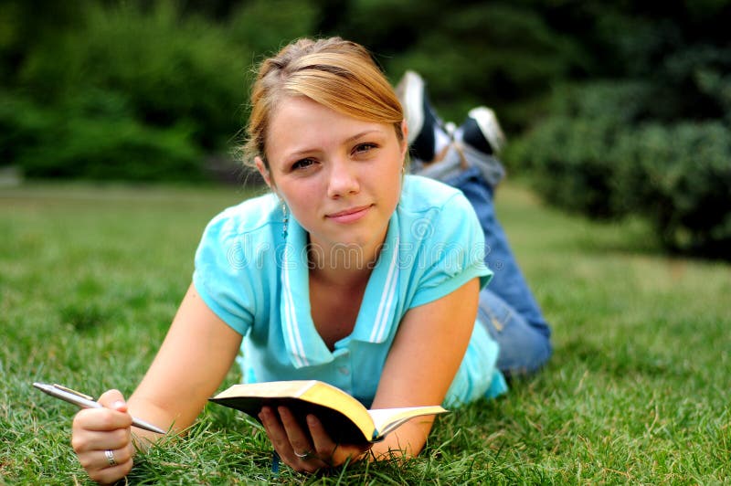 Student Reading Picture. Image: 6178513