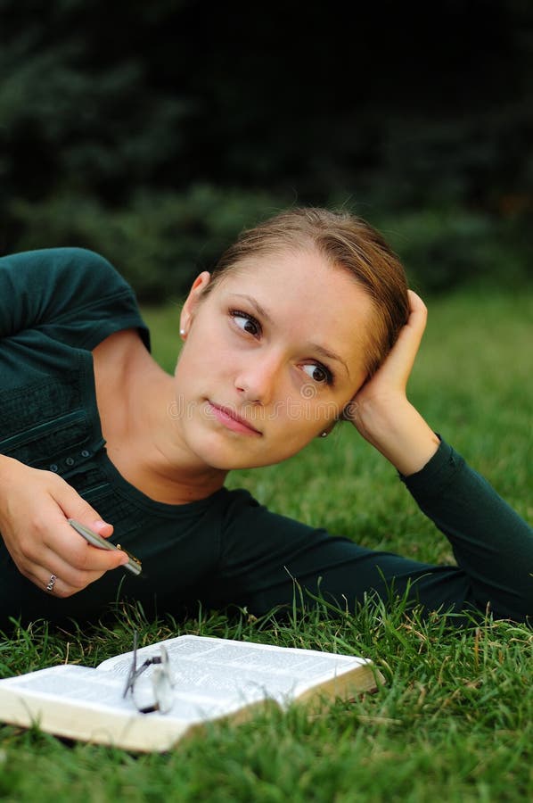 Student Reading Picture. Image: 6178600